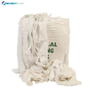 IMPA 232907 100% Cotton White Industrial Wiping Rags - hissenrags